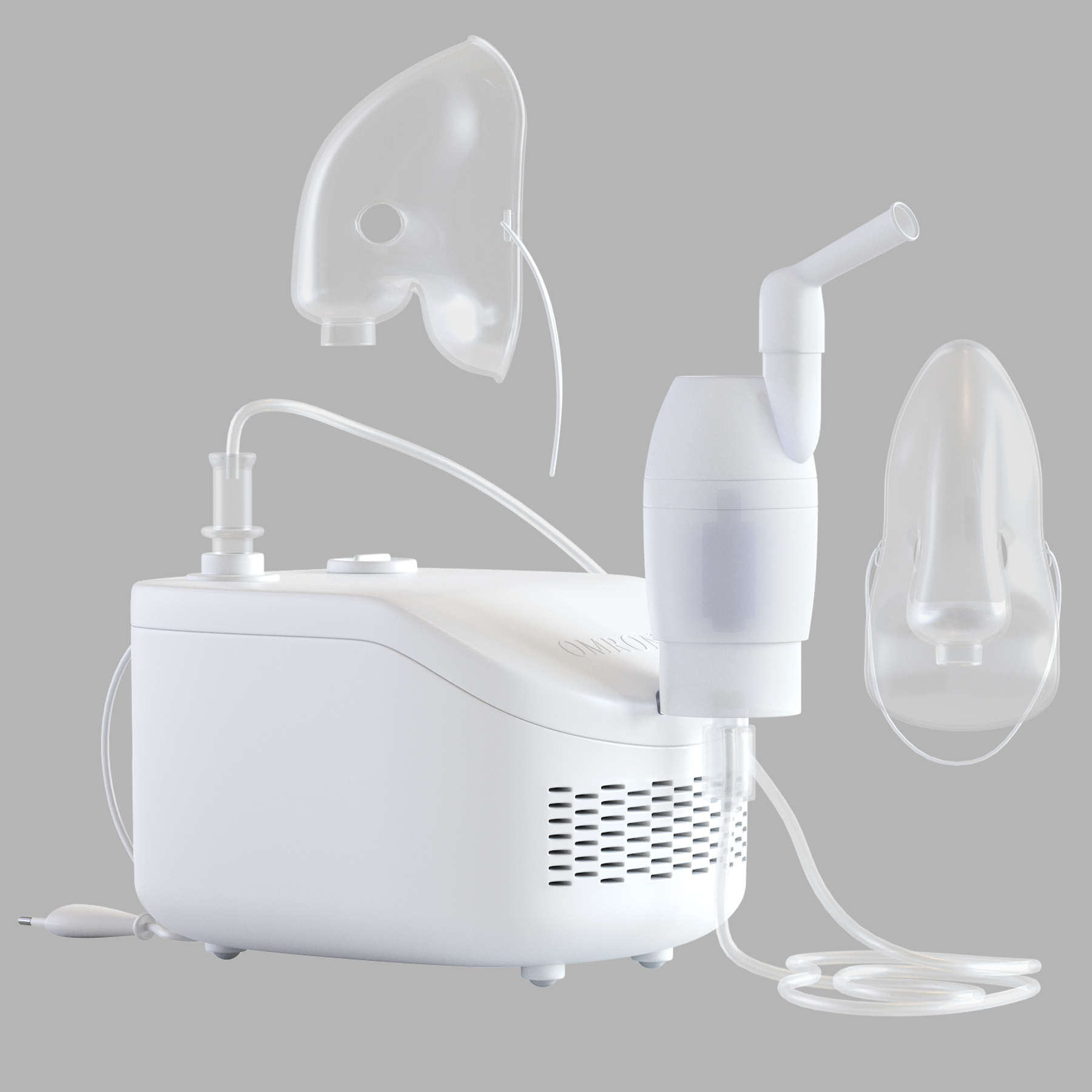Compressor Nebulizer For Child & Adult NEC-101 Omron (341212) 3D model ...