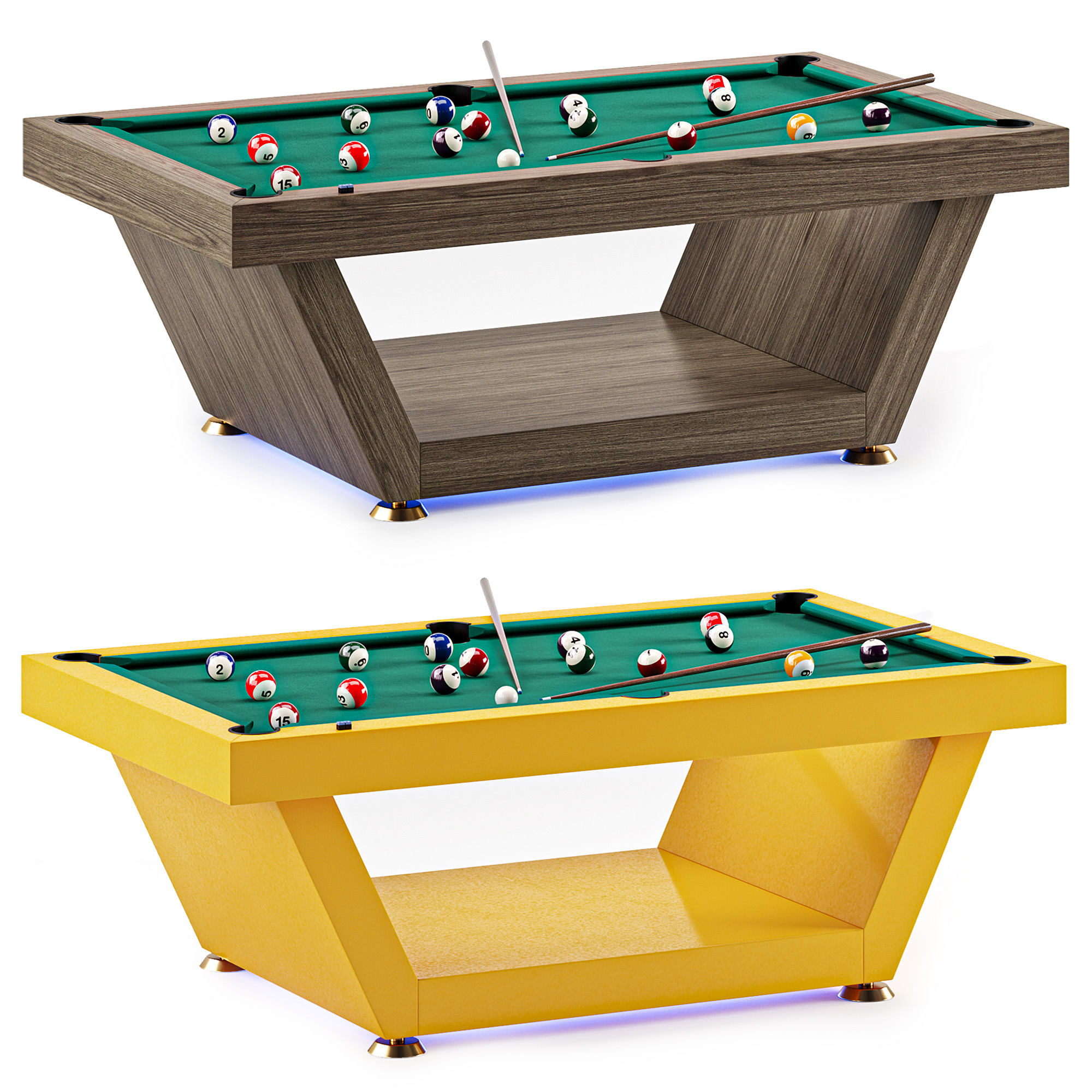 SNOOKER JG 2134 Billiard Table (361548) 3D model - Download 3D model ...